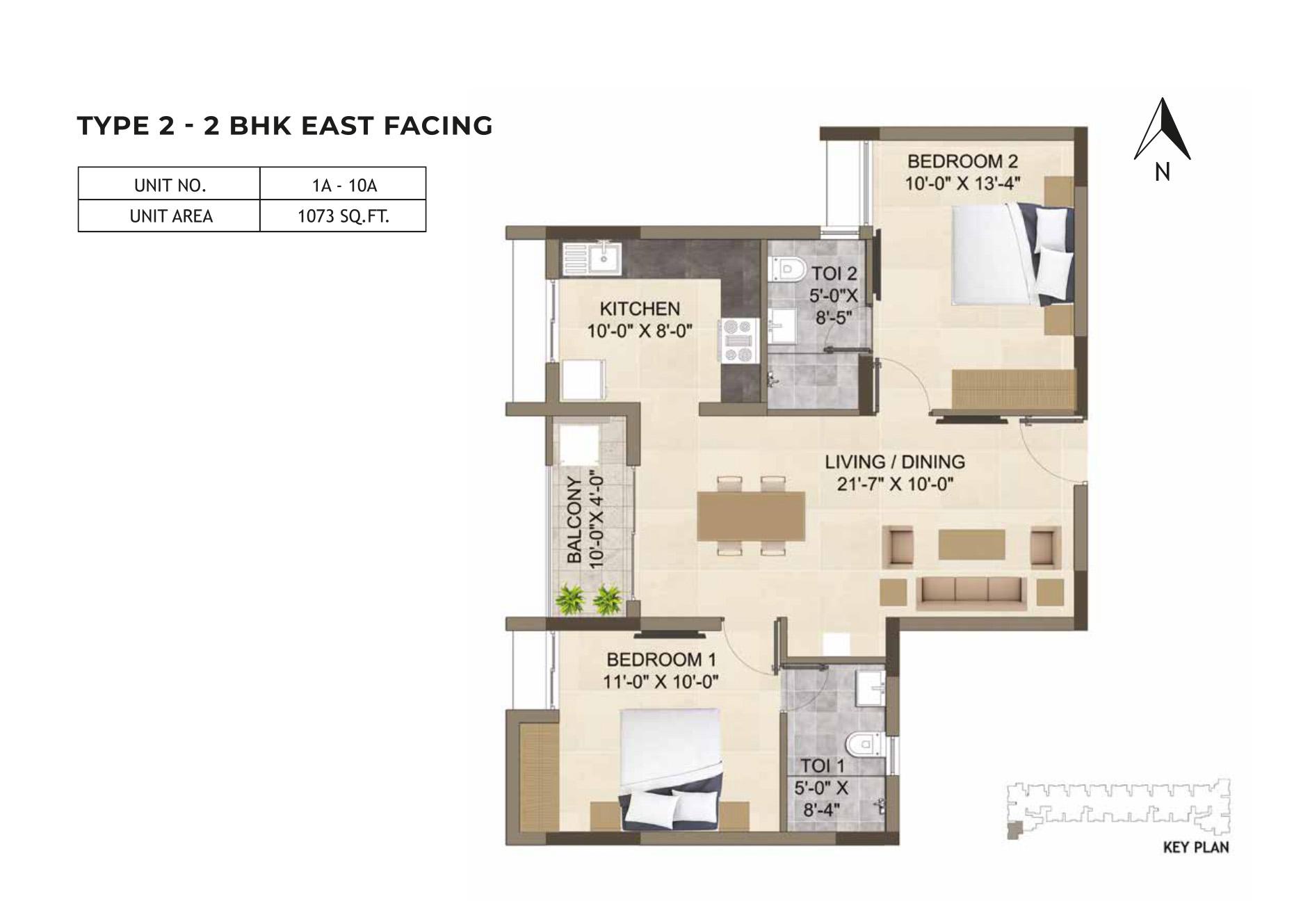 Infinium Sky 9 - Premium 2 & 3 BHK apartments in Coimbatore