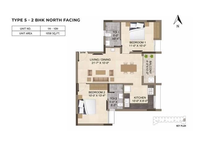 Infinium Sky 9 - Premium 2 & 3 BHK apartments in Coimbatore